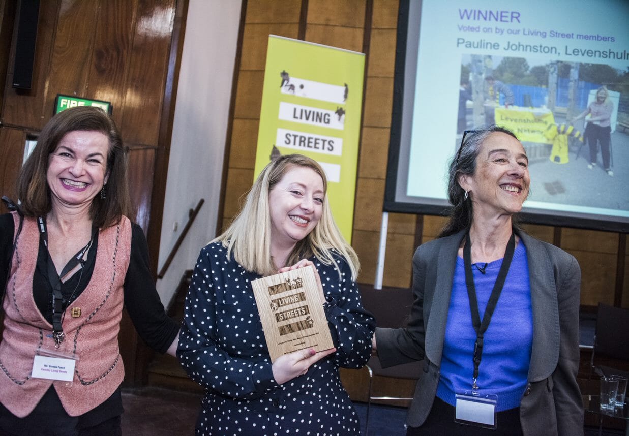 Sustainably Sourced Oak Trophies For Living Streets’ Charles Maher Award