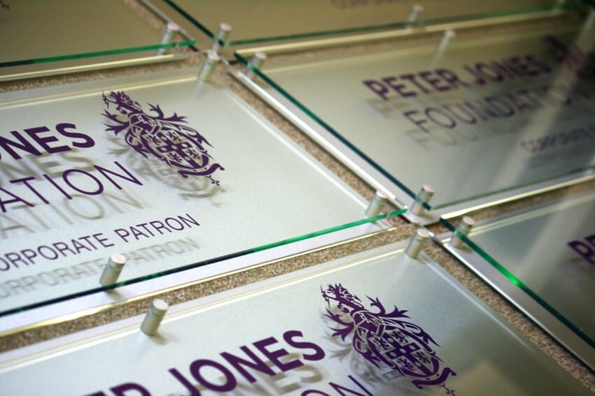 Discover Our Custom Peter Jones Foundation Plaques Trophy | Gaudio