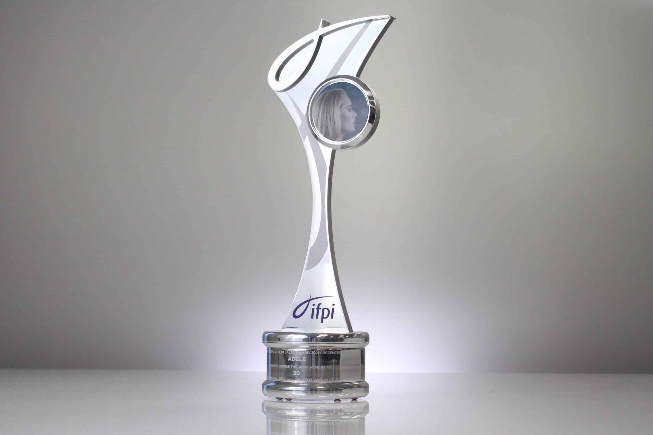 Order A Custom IFPI Global Chart Award Trophy From Gaudio