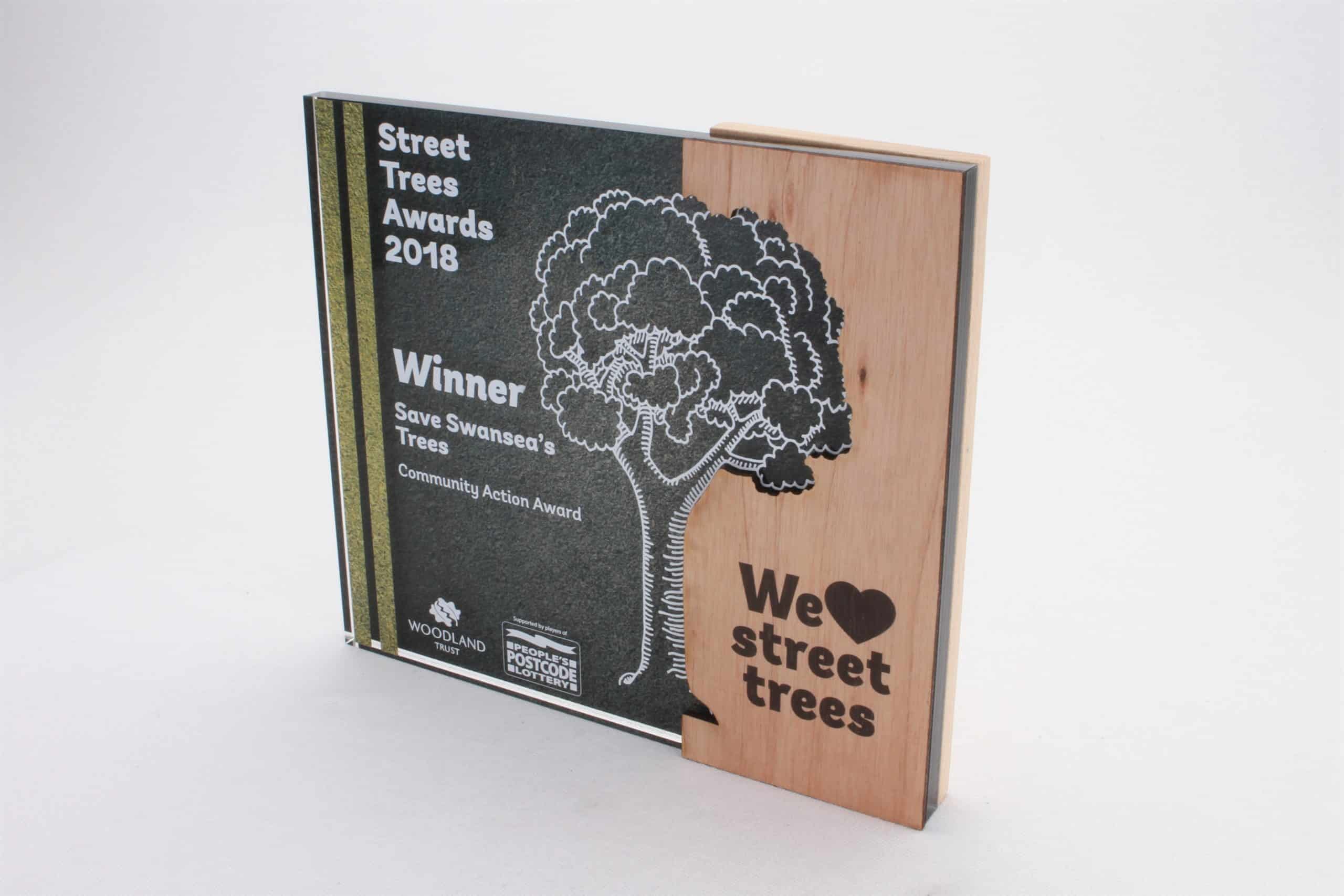 Discover Our Custom Street Trees Award Trophy | Gaudio