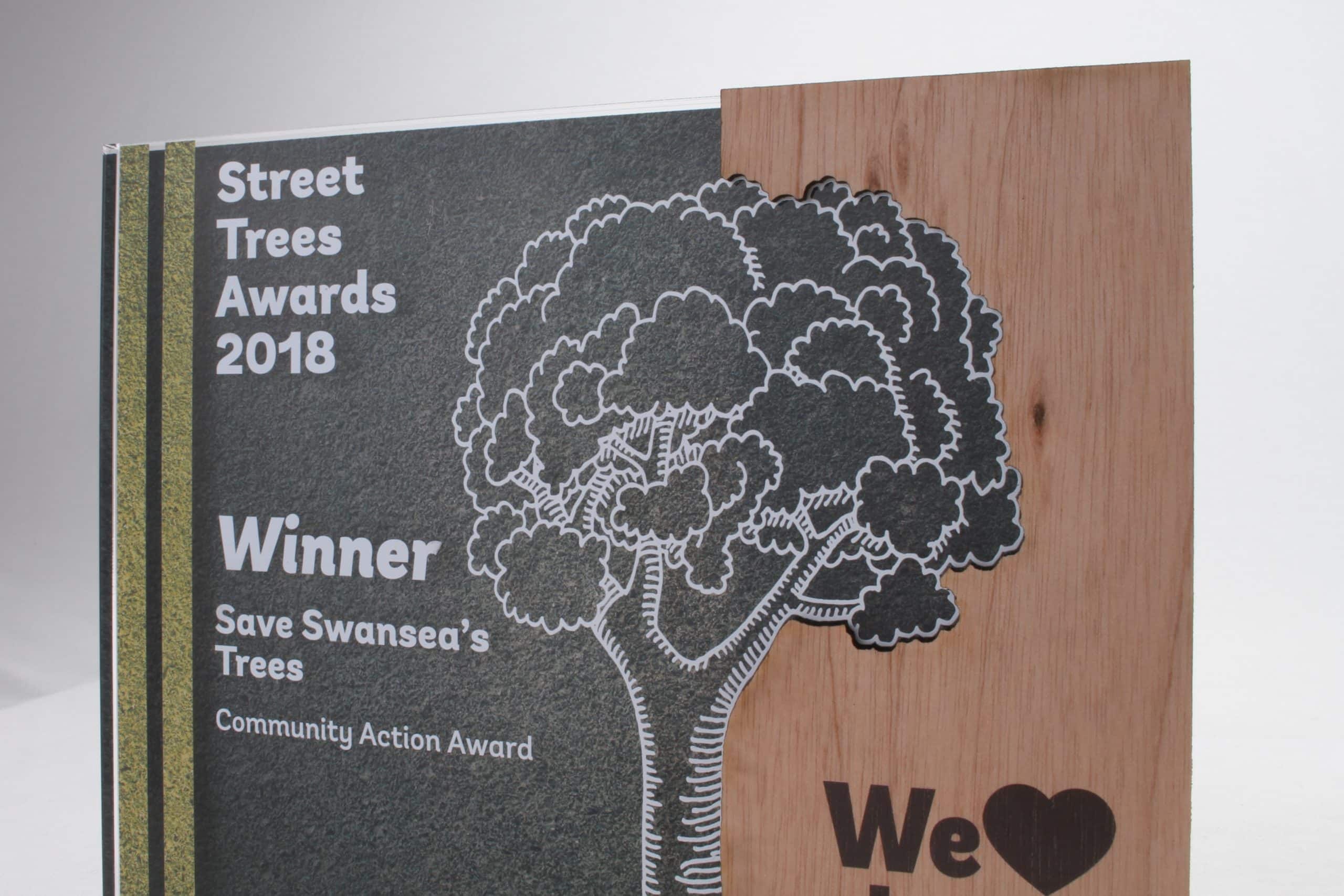 Discover Our Custom Street Trees Award Trophy | Gaudio