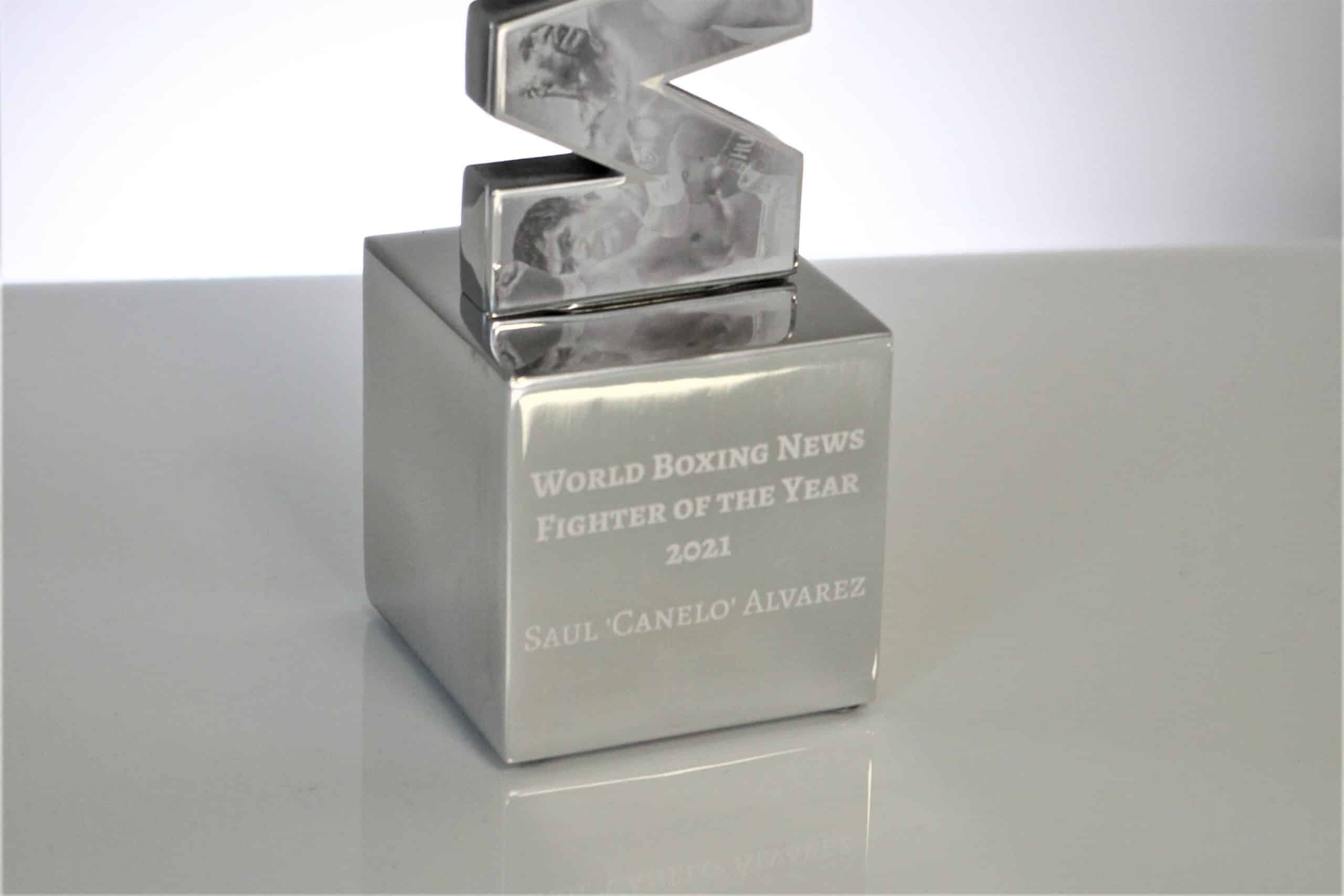 Discover Our Custom World Boxing News Award Trophy | Gaudio