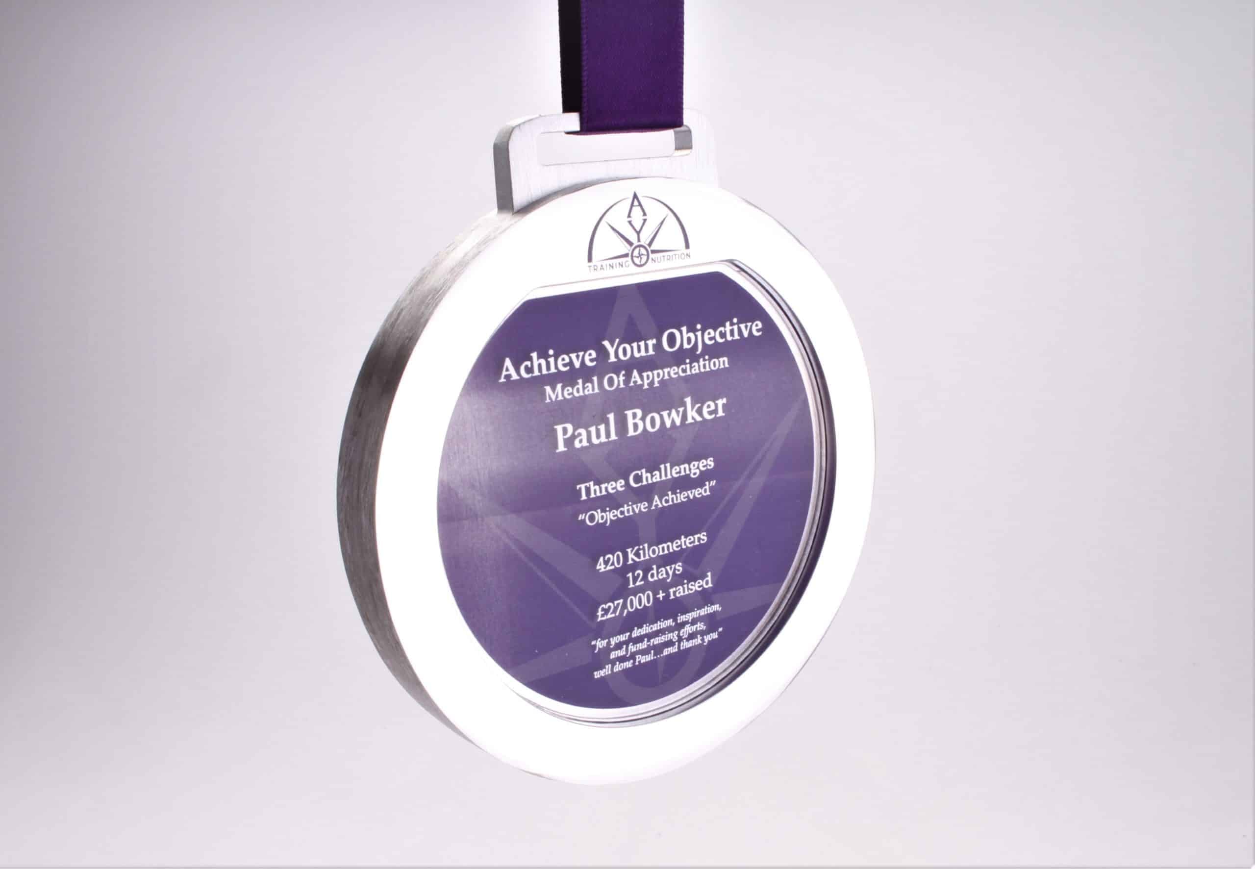 Discover Our Custom Ultra Marathons Medal Trophy | Gaudio