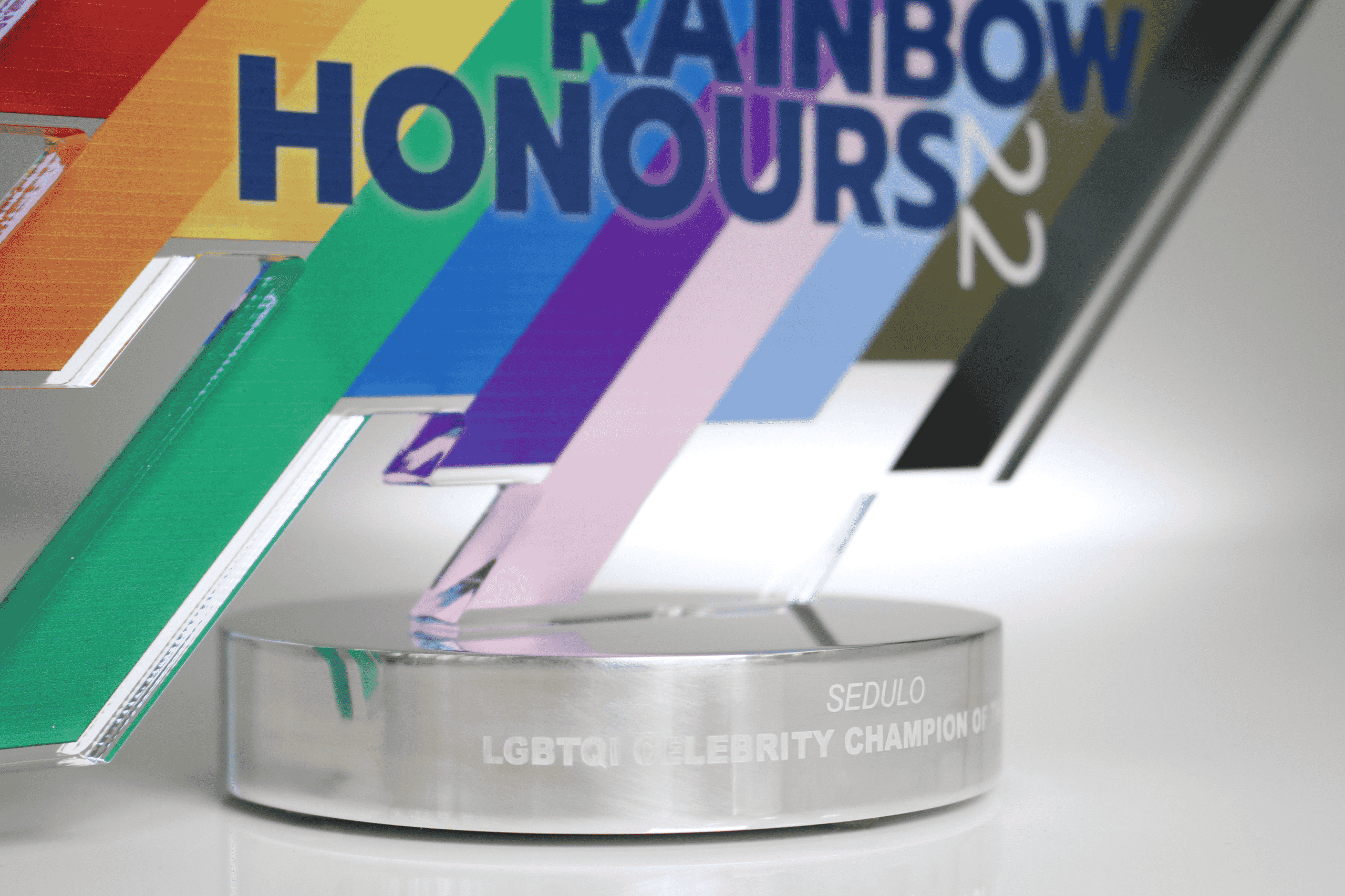 Discover Our Custom Rainbow Honours Award Trophy | Gaudio
