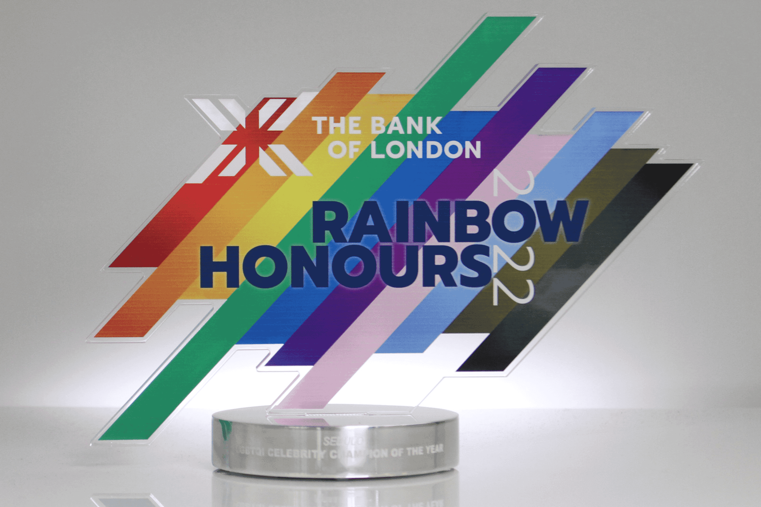 Discover Our Custom Rainbow Honours Award Trophy | Gaudio