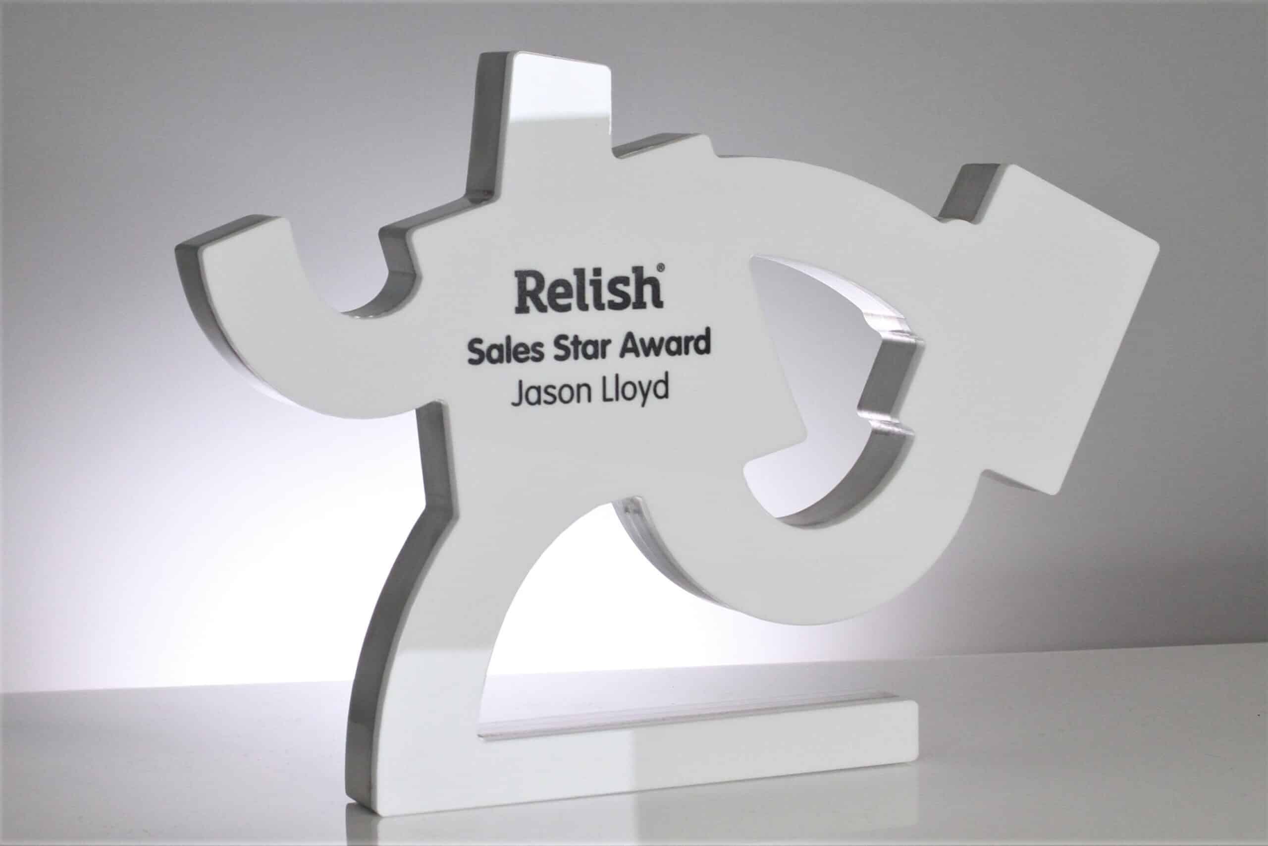 Discover Our Custom Relish Sales Awards Trophy | Gaudio