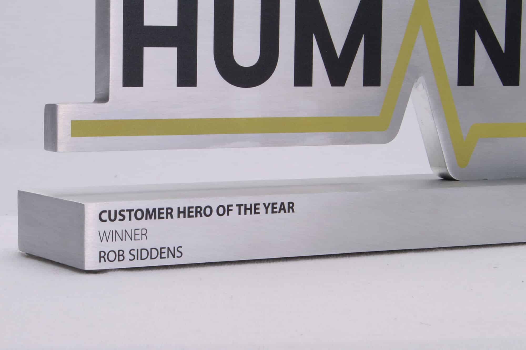 Discover Our Custom Being Human Awards Trophy | Gaudio
