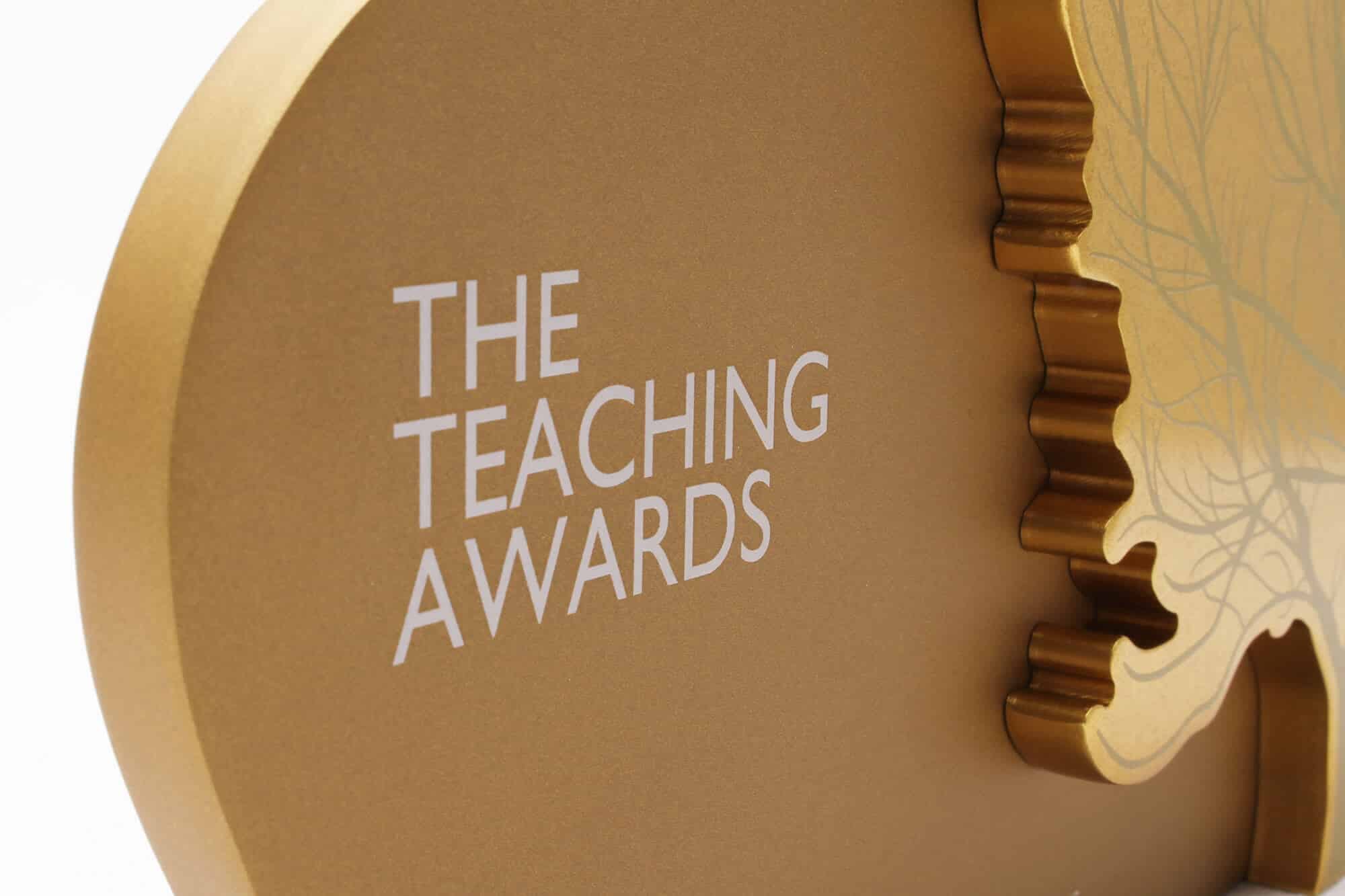 Discover Our Custom The National Teaching Awards Trophy | Gaudio