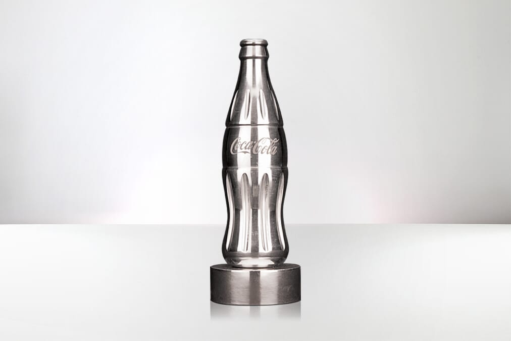 Discover Our Custom Coca Cola Bottle Awards Trophy | Gaudio