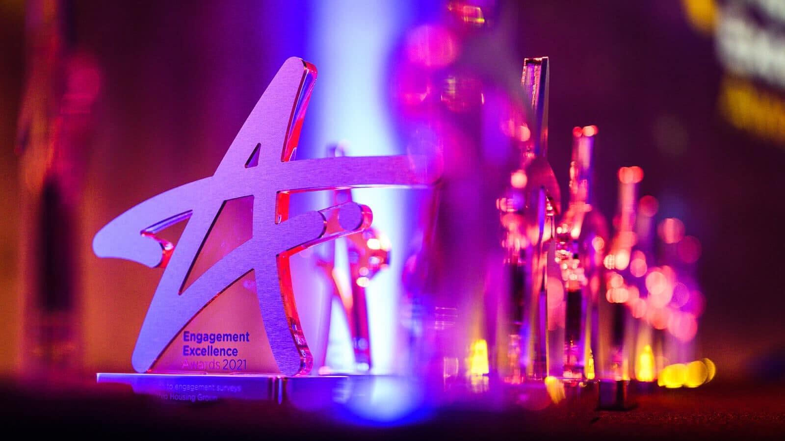 Discover Our Custom Engagement Excellence Awards Trophy | Gaudio