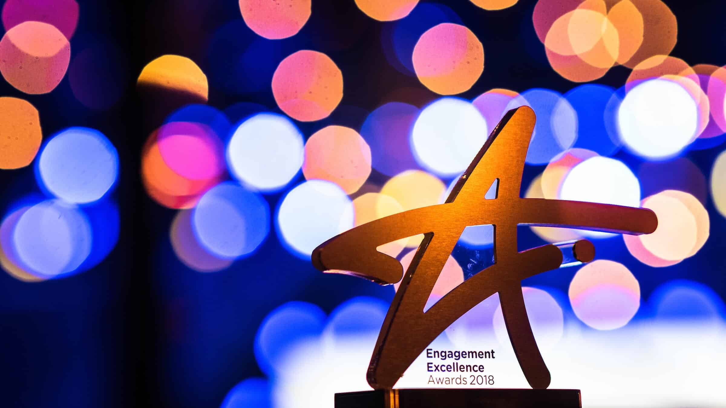 Discover Our Custom Engagement Excellence Awards Trophy | Gaudio