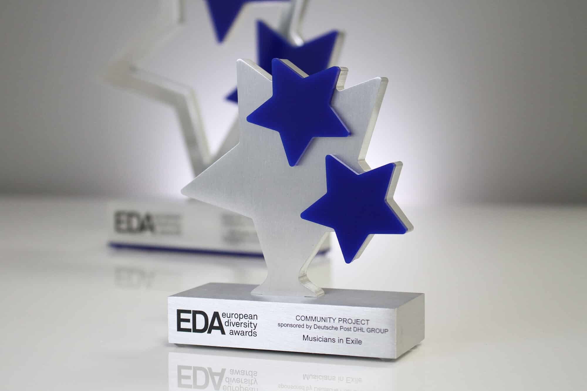 Discover Our Custom European Diversity Awards Trophy | Gaudio