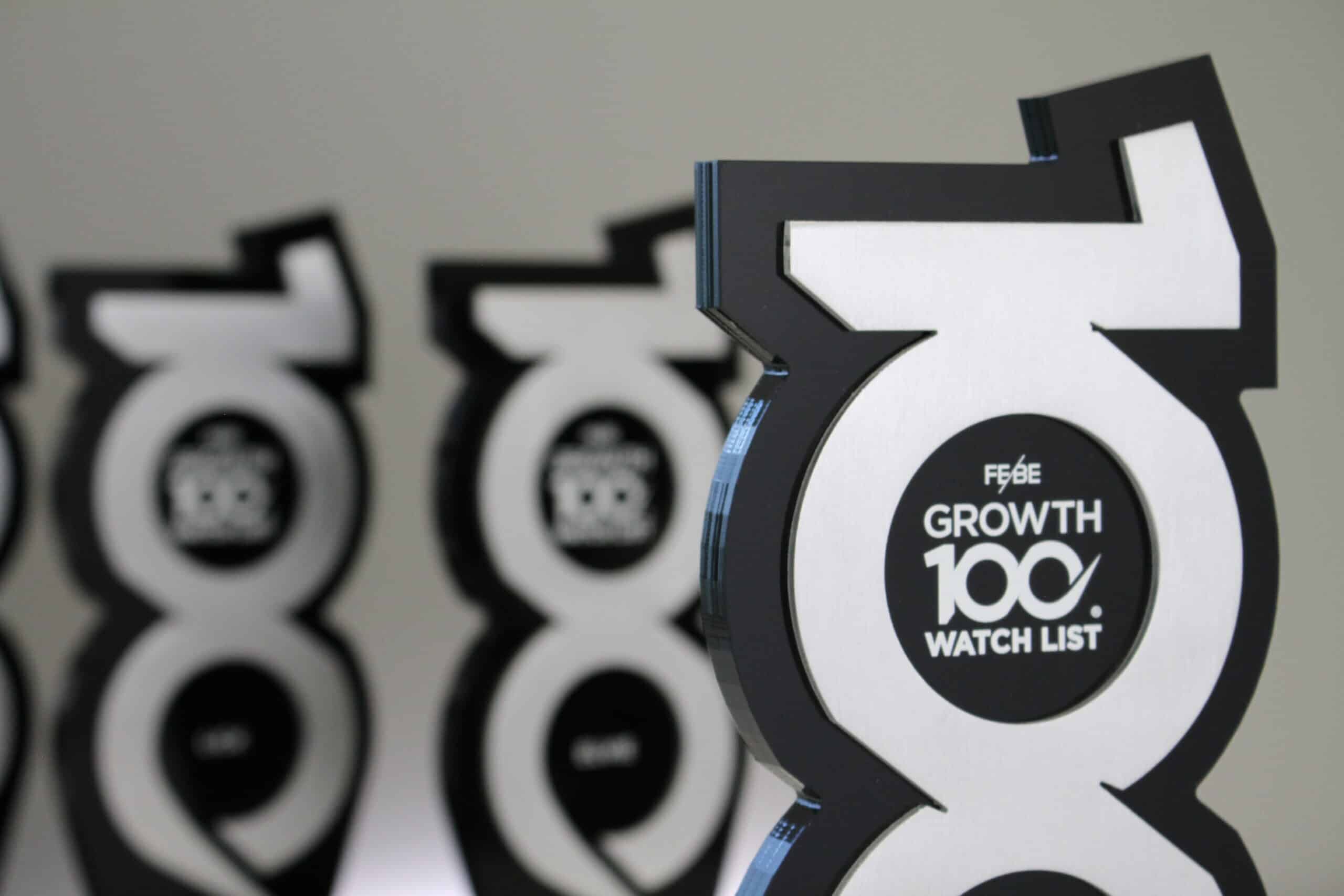 Discover Our Custom FEBE Growth 100 Awards Trophy | Gaudio
