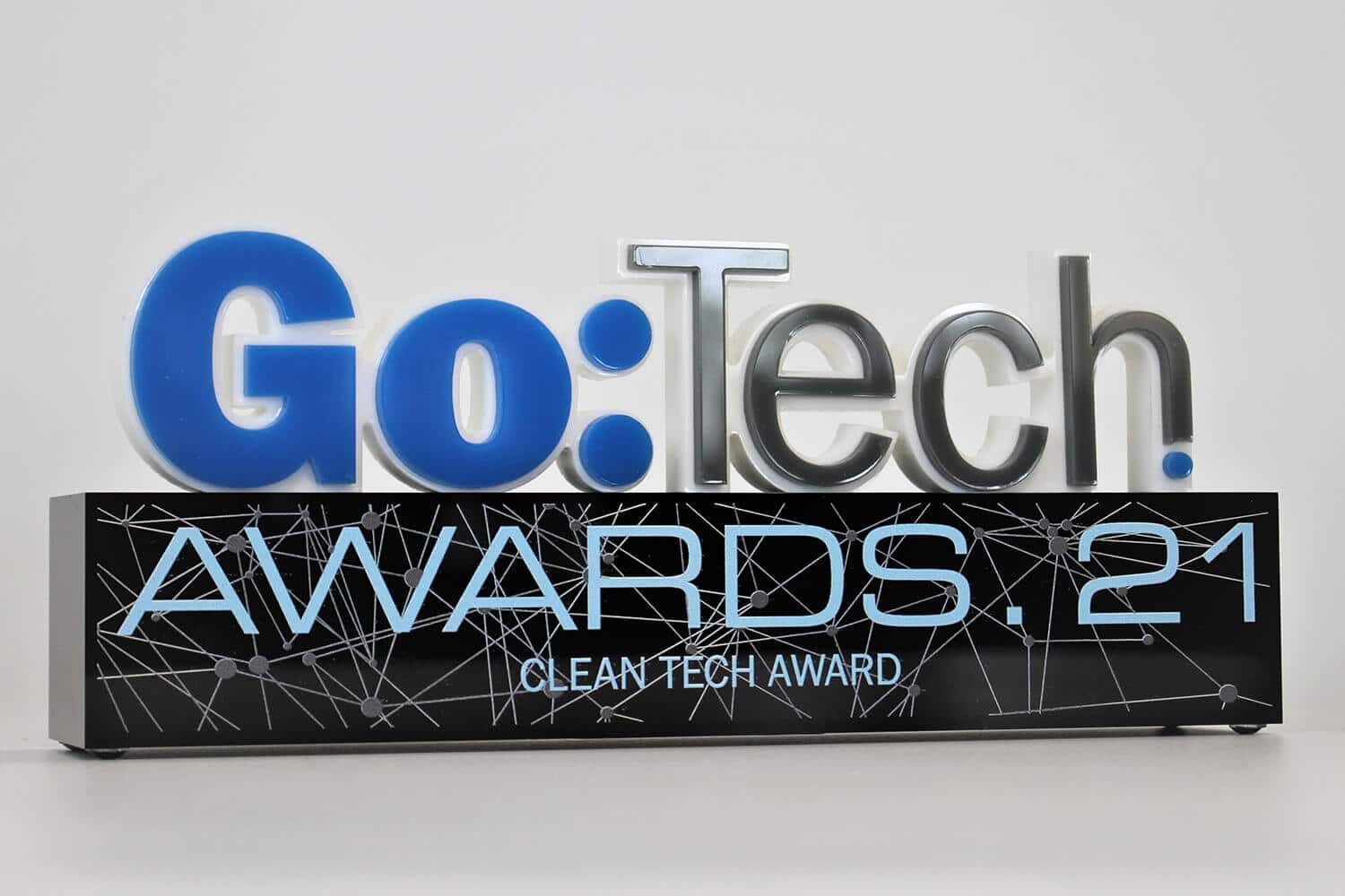 Discover Our Custom Go:Tech Awards Trophy | Gaudio