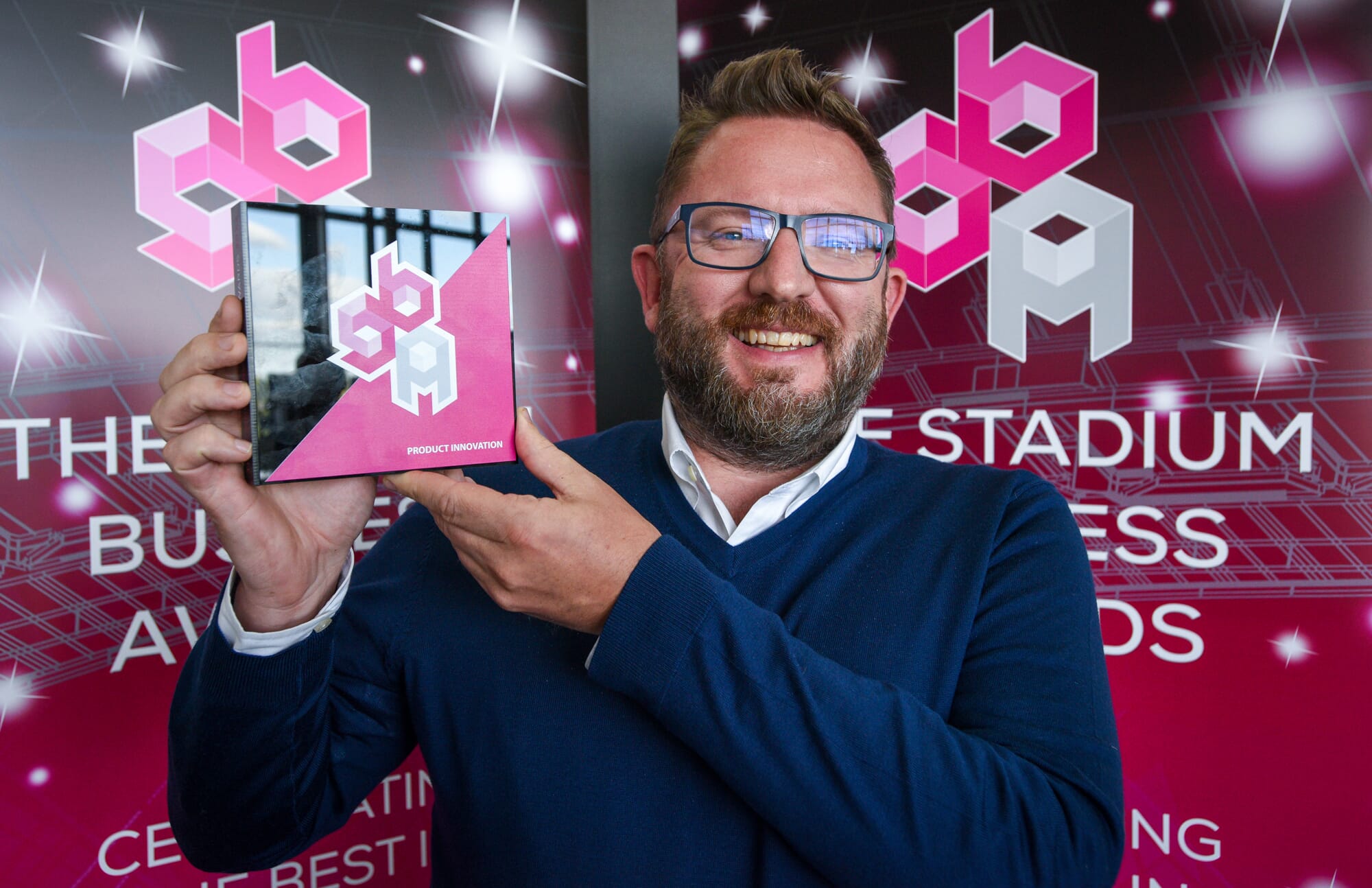 Custom Stadium Business Awards 2022 Trophy | Gaudio
