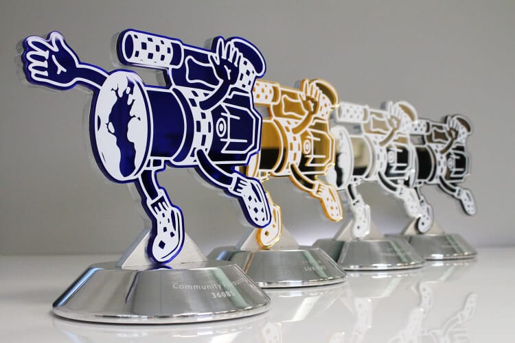View Our Custom Vans 'The Circle' Awards Trophy | Gaudio