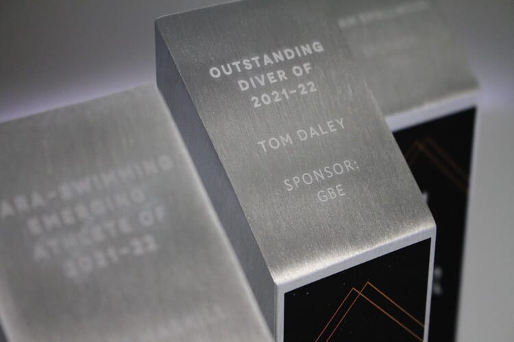 View Our Custom British Swimming Awards Trophy | Gaudio