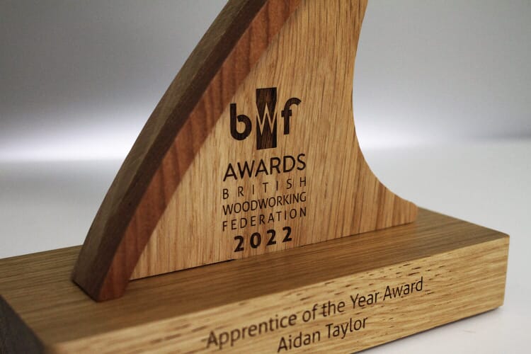 Order A Custom British Woodworking Awards Trophy From Gaudio