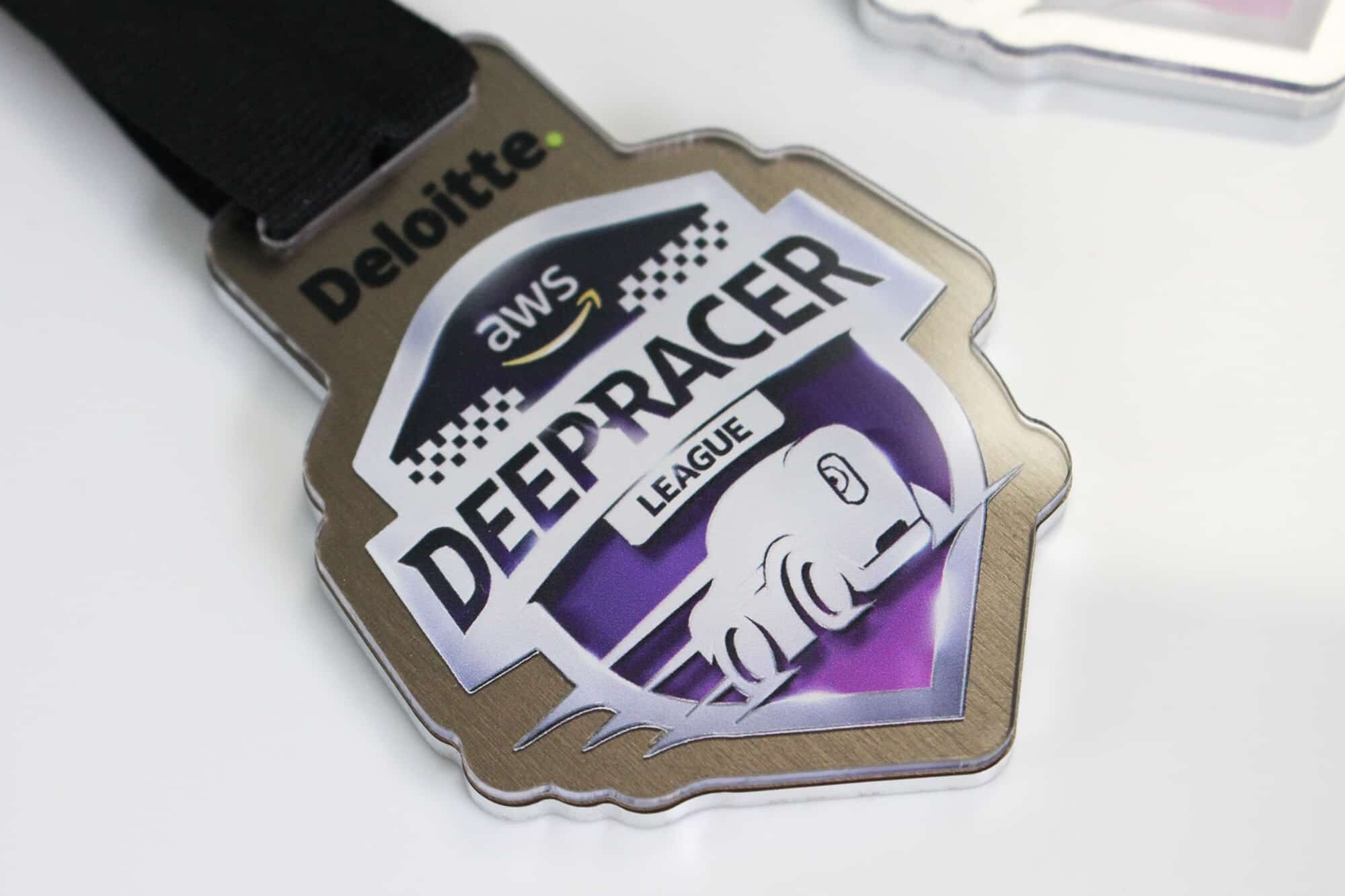 Custom AWS DeepRacer League Medals - Gaudio Awards