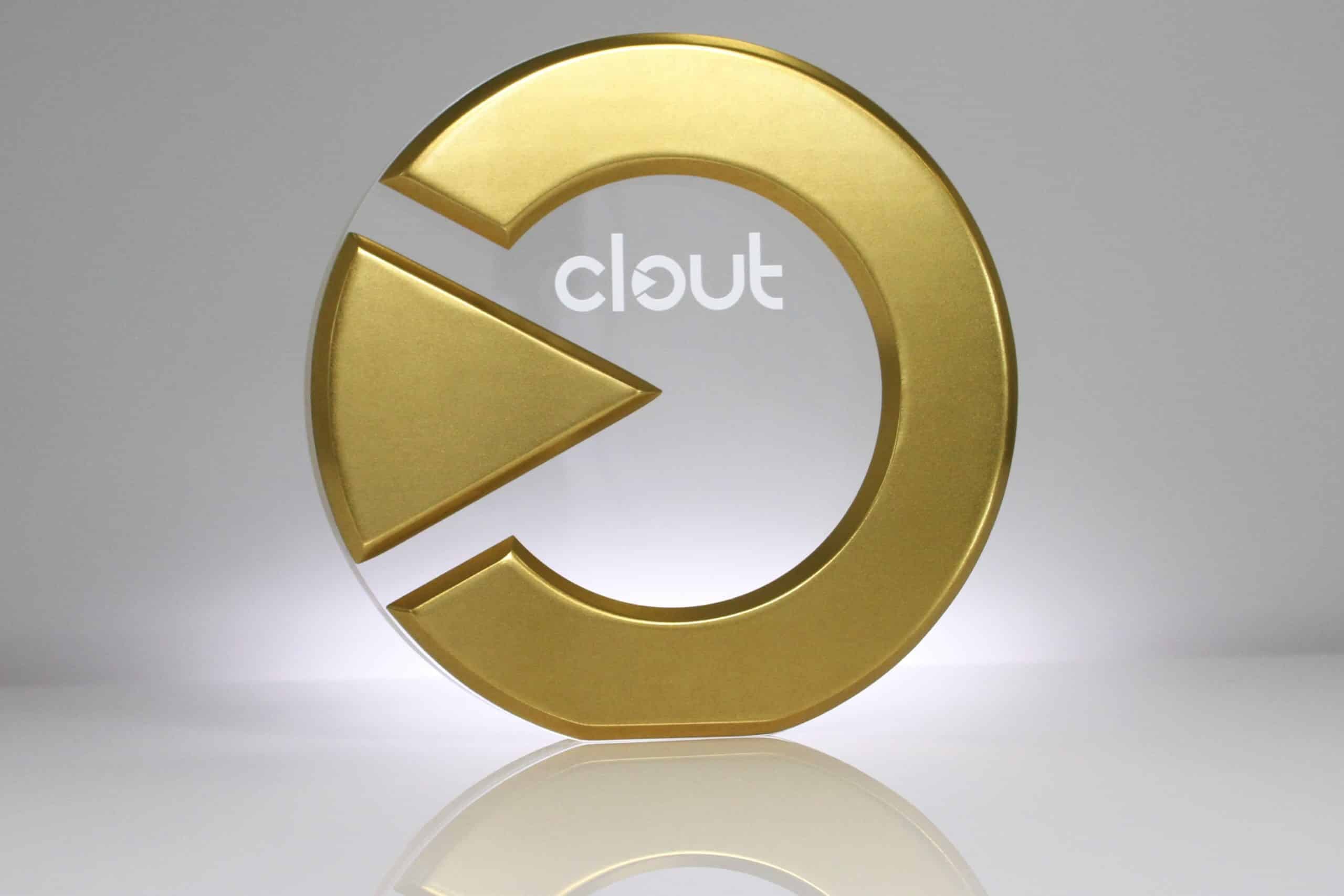 Discover Our Custom Clout Award Trophy | Gaudio