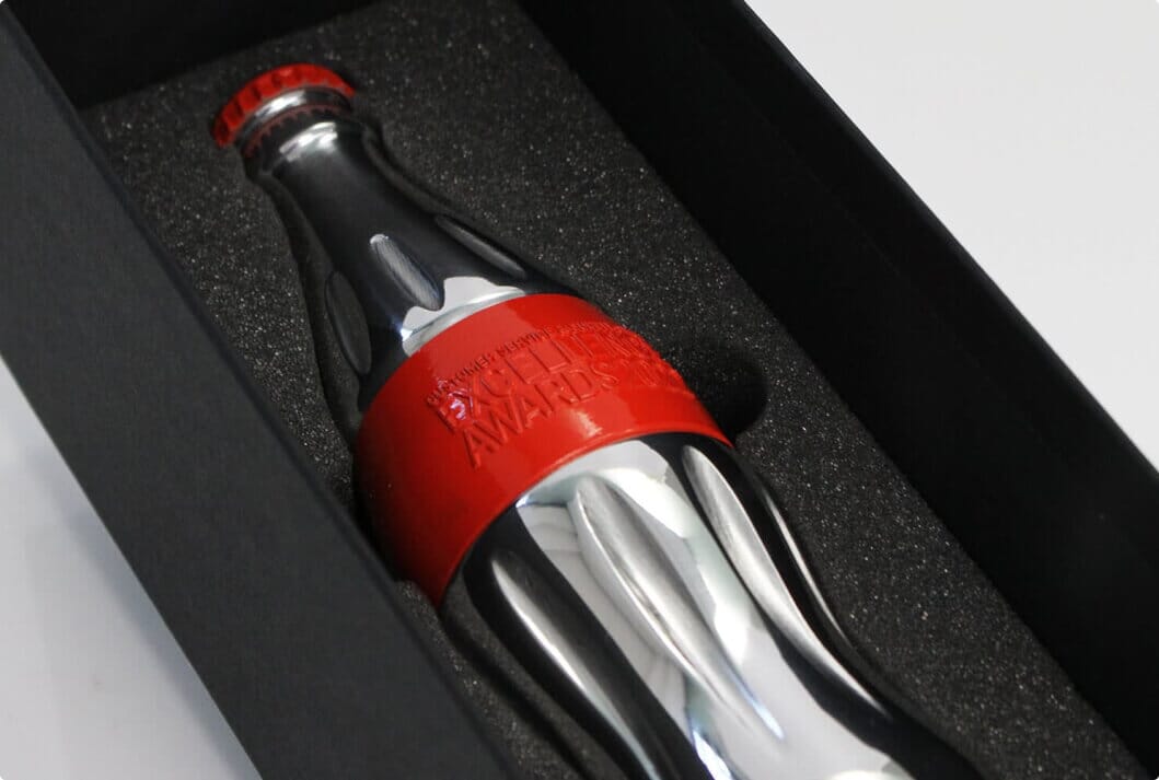 Discover Our Custom Coca Cola Excellence Awards Trophy | Gaudio