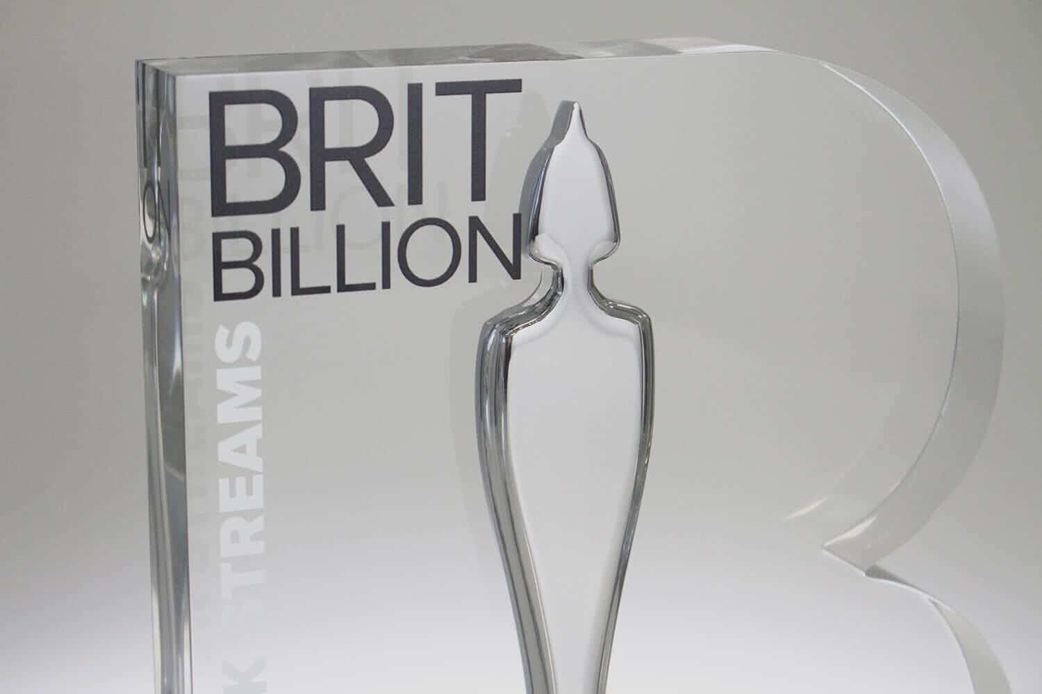 Discover Our Custom Brit Billion Award Trophy | Gaudio