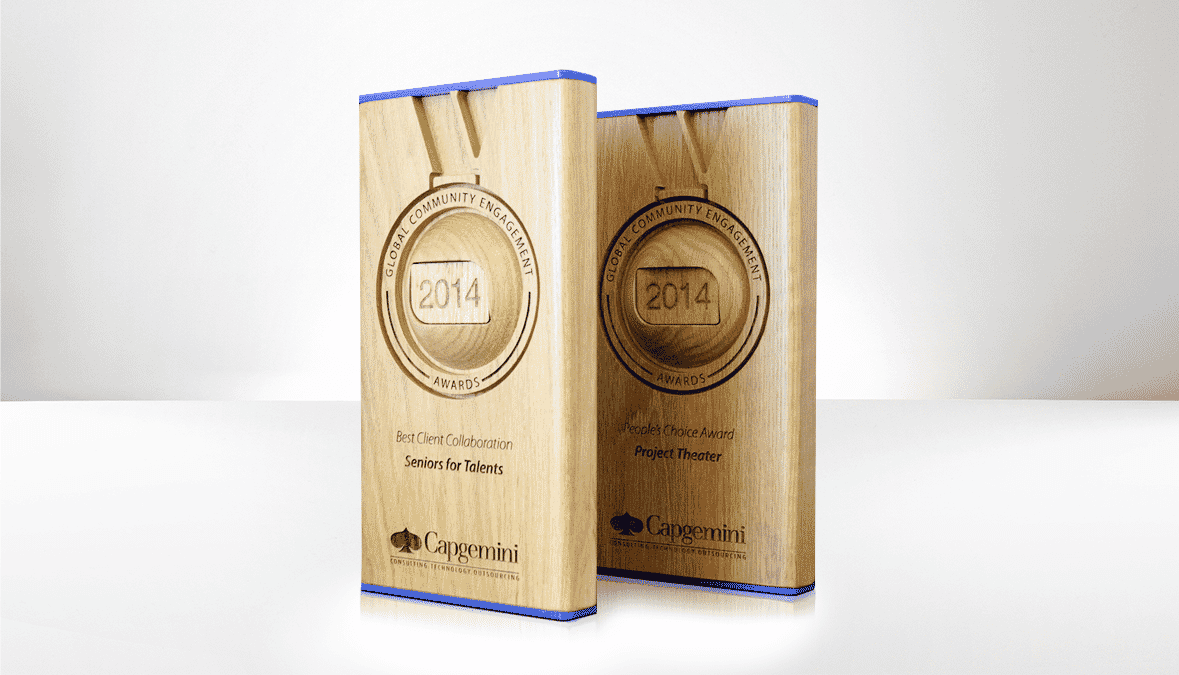 Custom & Personalised 3D Trophies & Awards | Gaudio Awards