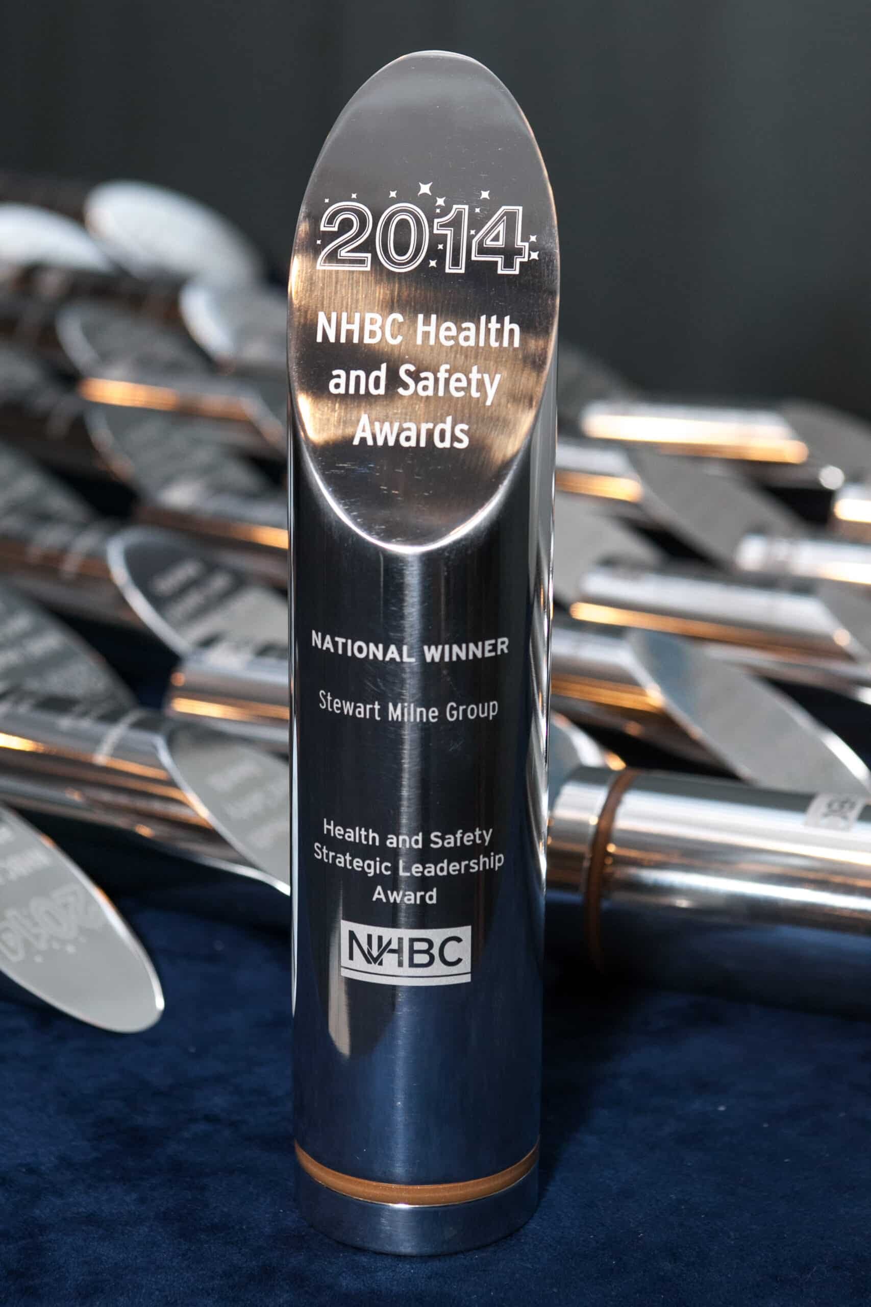 Discover Our Custom NHBC Health & Safety Awards Trophy | Gaudio