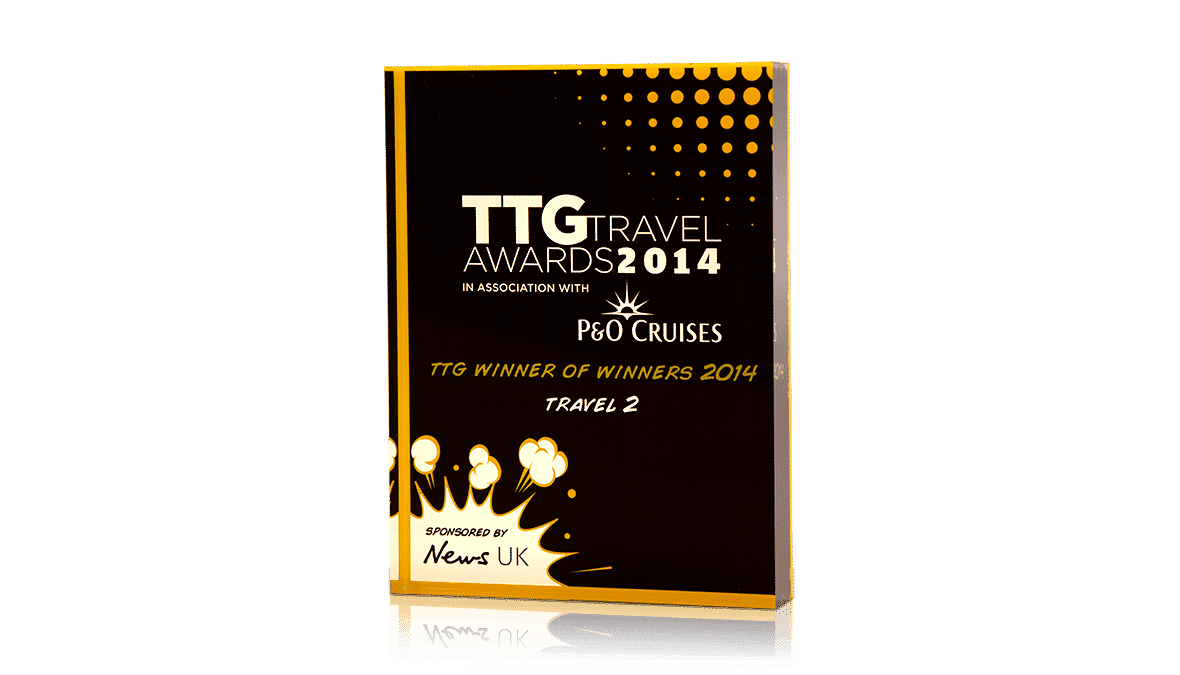 Discover Our Custom TTG Travel Awards Trophy | Gaudio