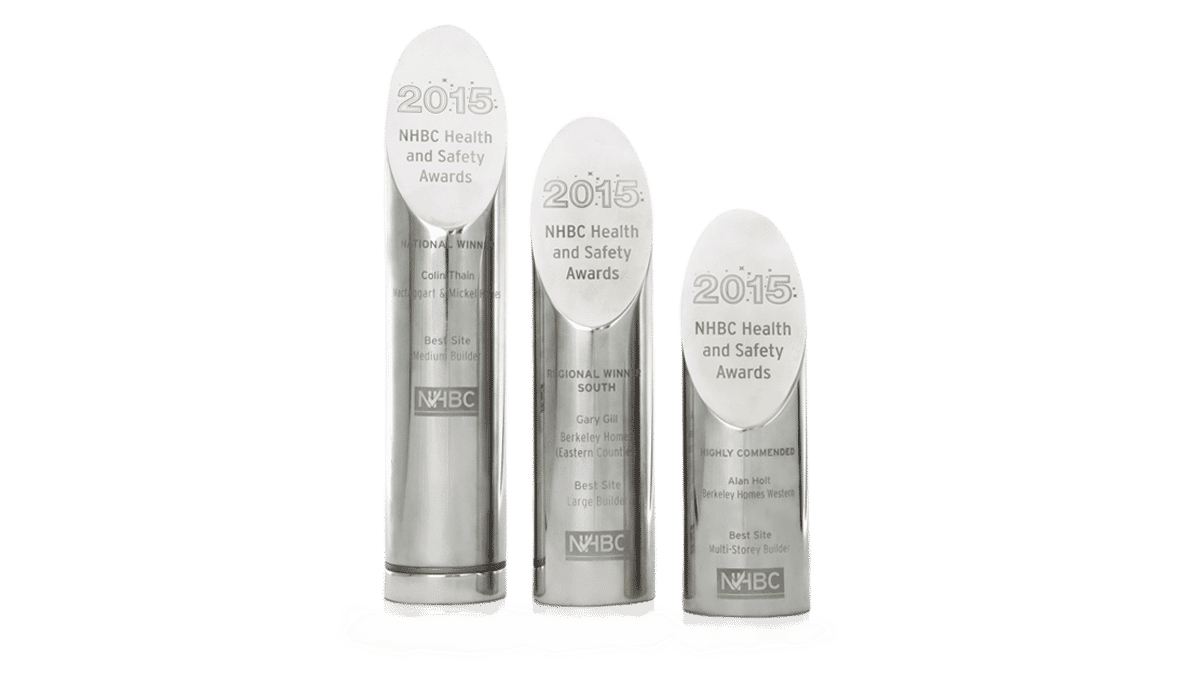 Discover Our Custom NHBC Health & Safety Awards Trophy | Gaudio