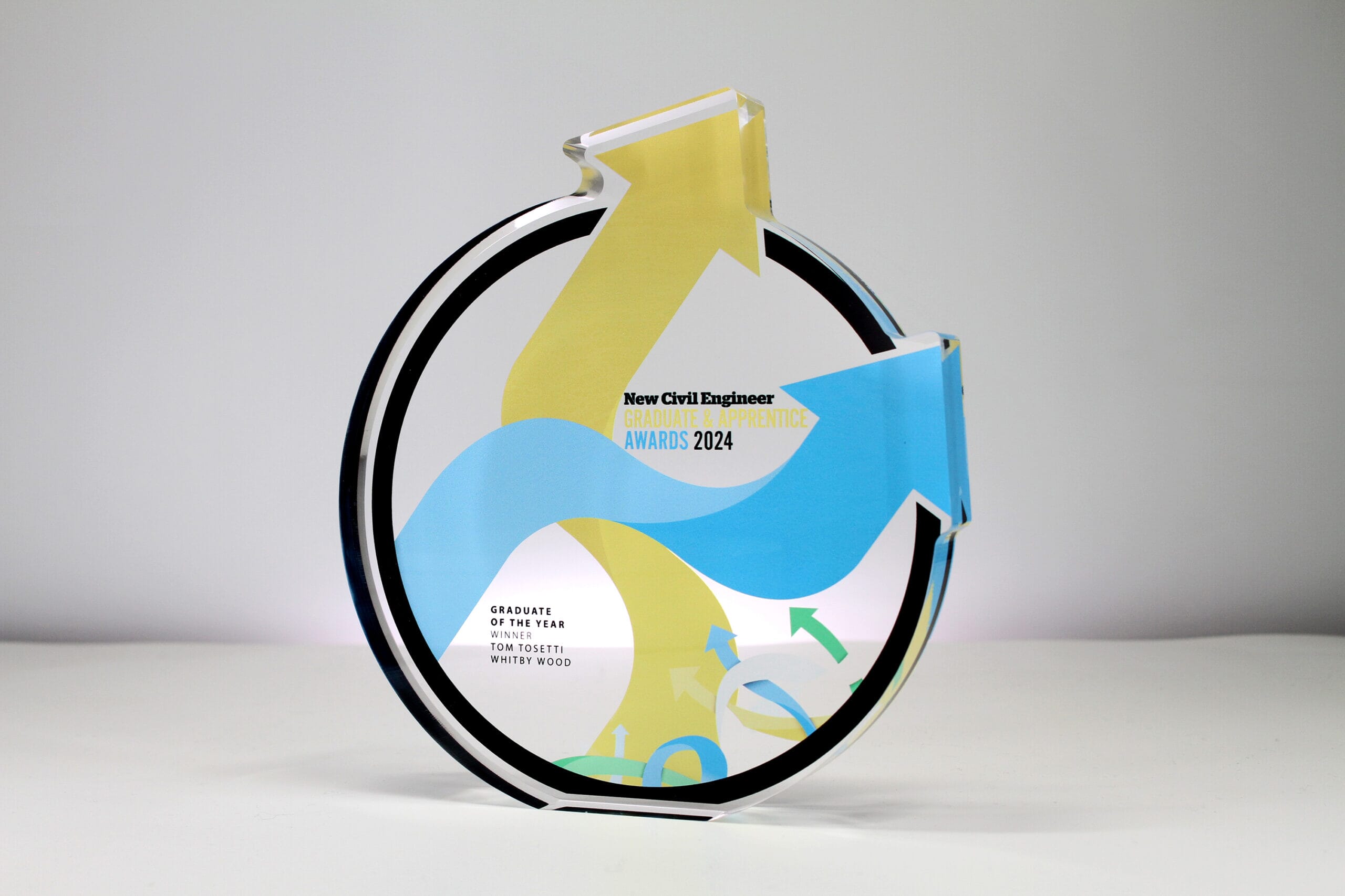 New Civil Engineer Graduate & Apprentice Awards Trophy