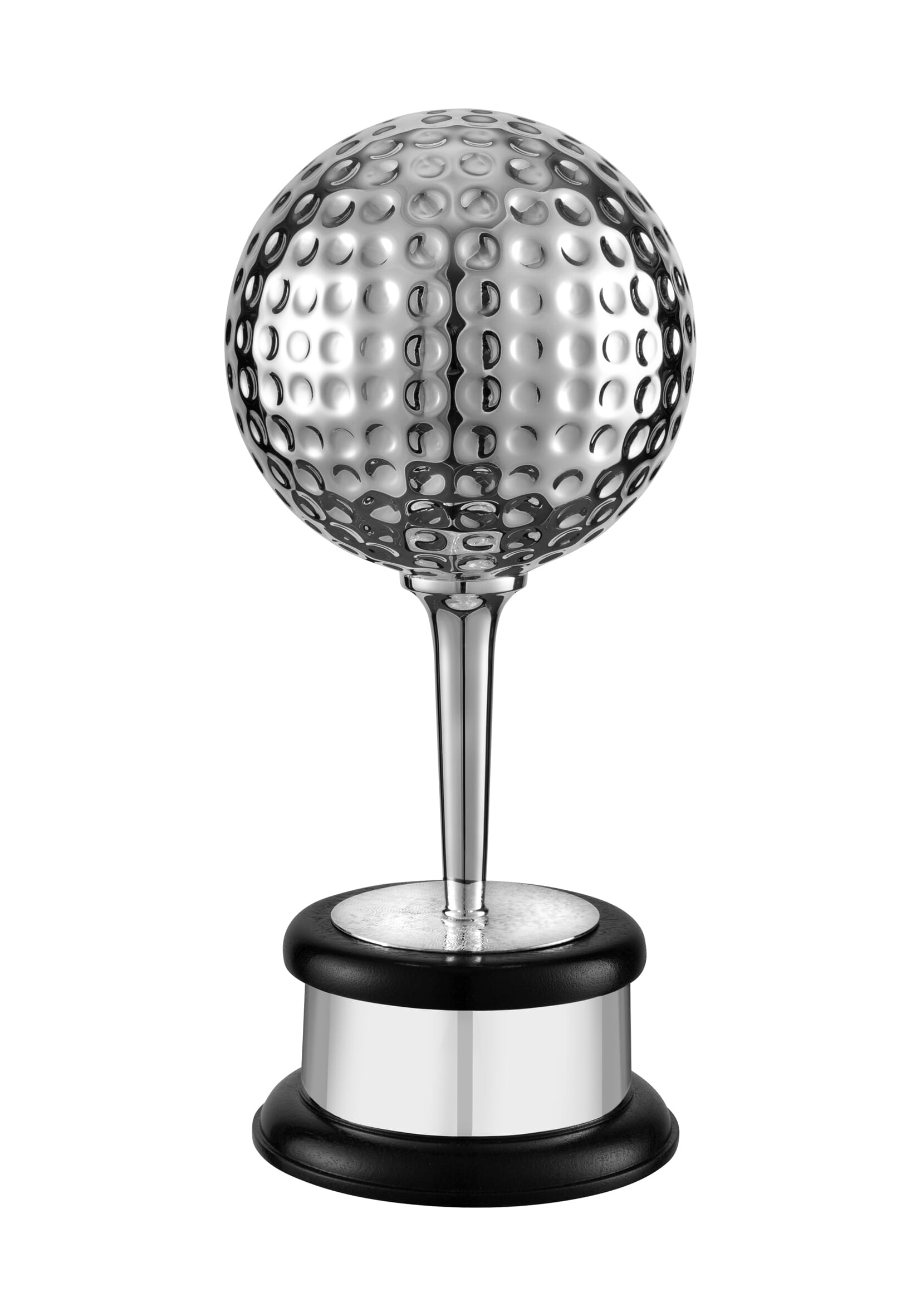 Personalised Ready-Made Match Play Golf Ball Trophy Trophies | Gaudio