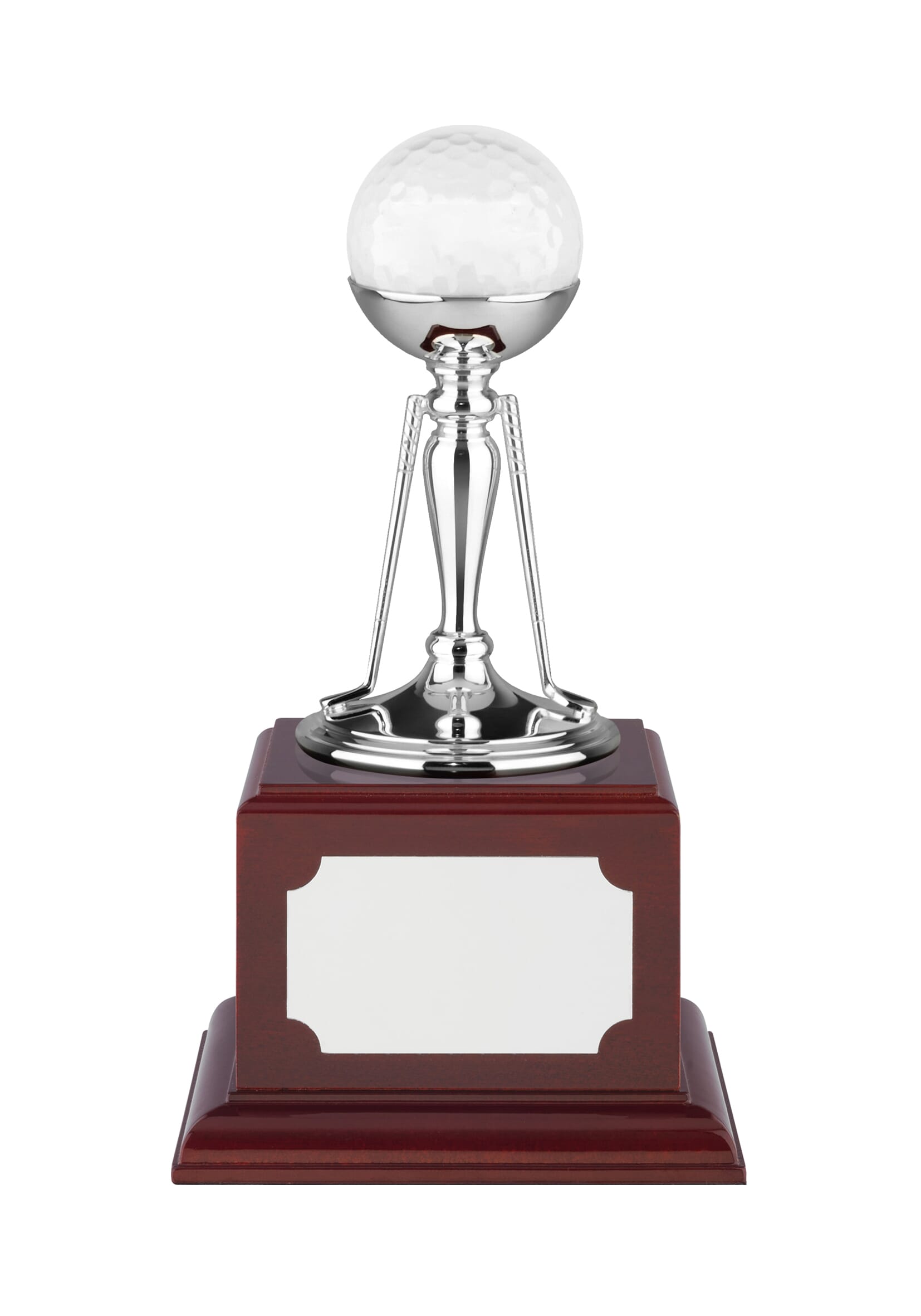 Personalised Chip Golf Ball Holder Trophy